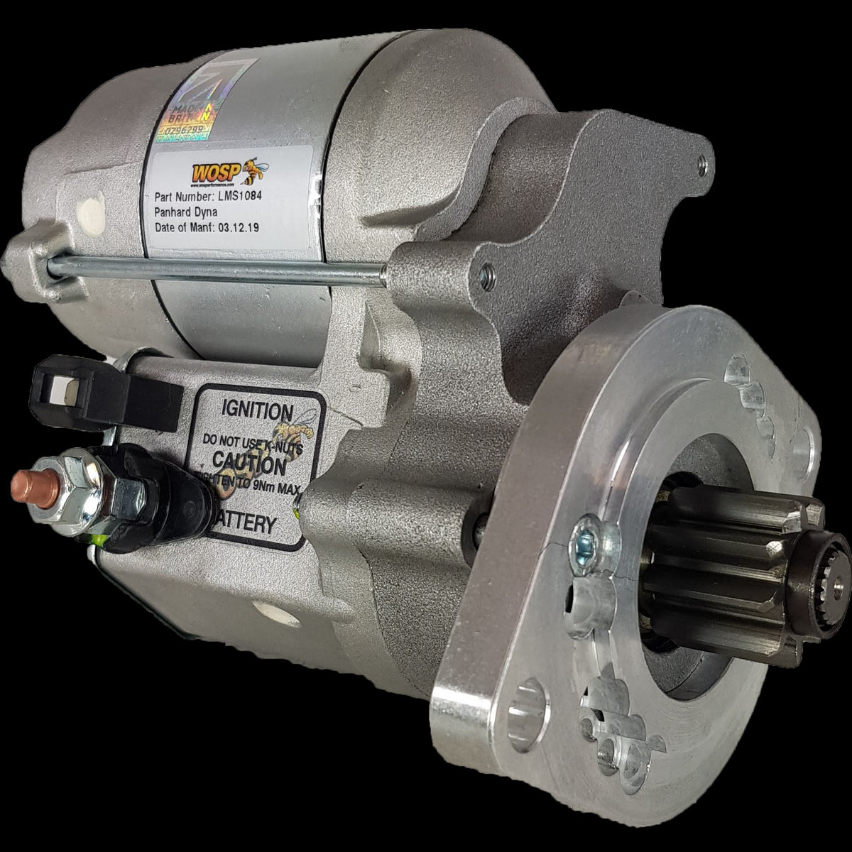 Wosp Panhard Dyna high torque starter motor (LMS1084) – Walton Motorsport