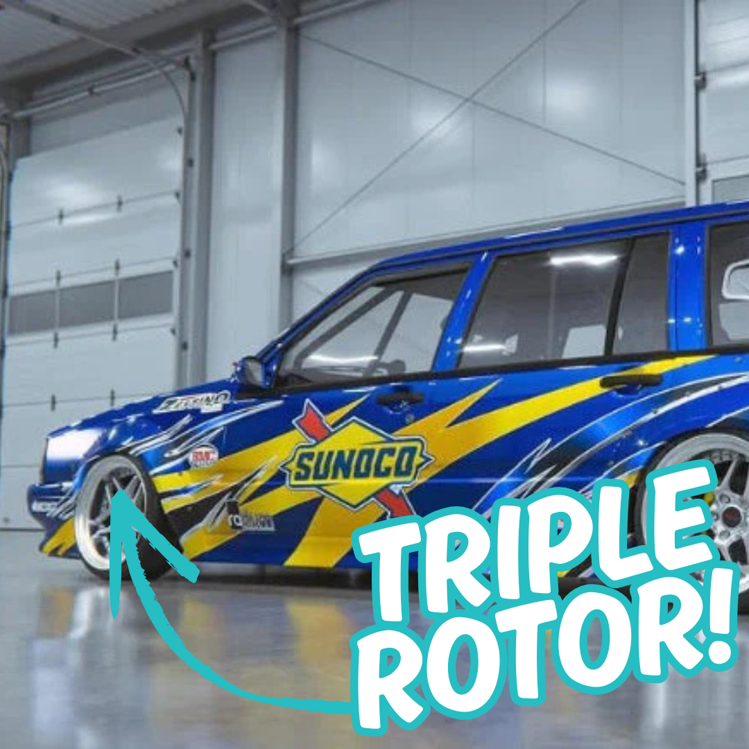 Axel Hildebrands Triple Rotor Volvo – Walton Motorsport