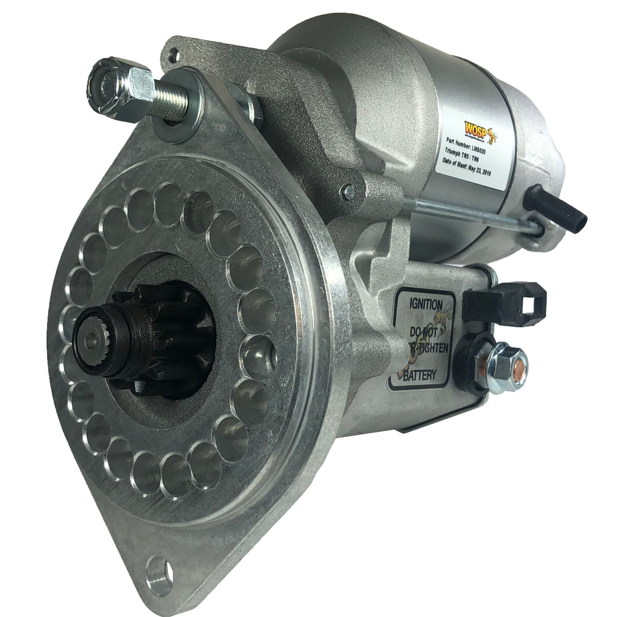 Wosp Triumph TR250 / TR5 / TR6 high torque starter motor (LMS020 ...