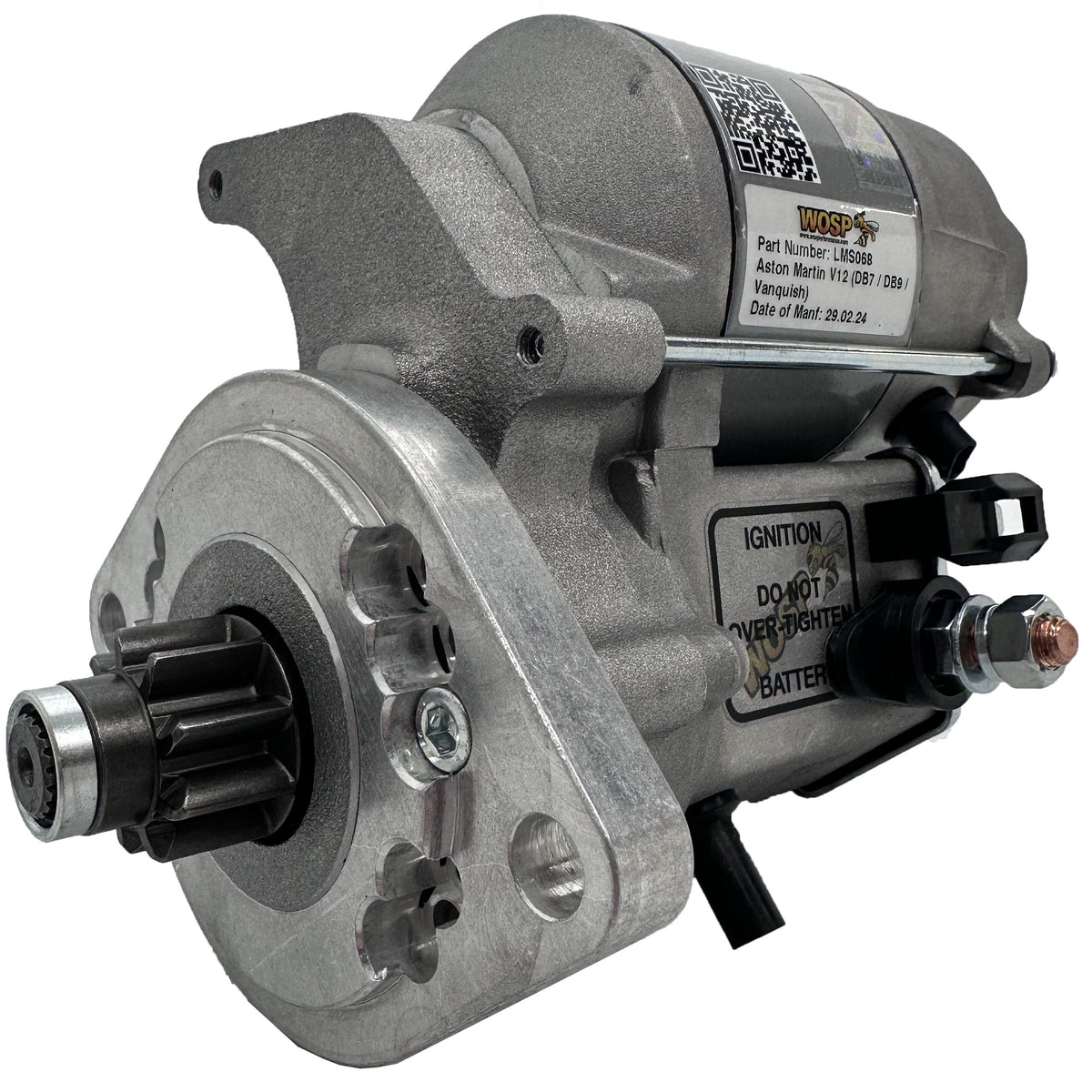 Wosp Aston Martin V12 (DB7 / DB9 / Vanquish) high torque starter motor ...