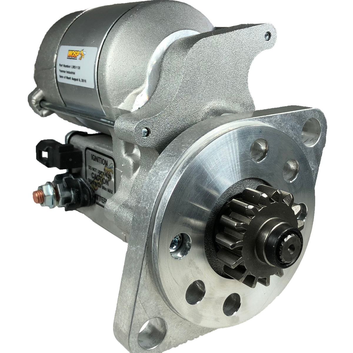 Wosp Yanmar Industrial various applications high torque starter motor ...