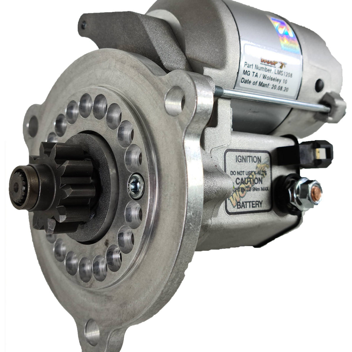 Wosp MG TA (Morris / MP JG Engine) high torque starter motor (LMS1208 ...