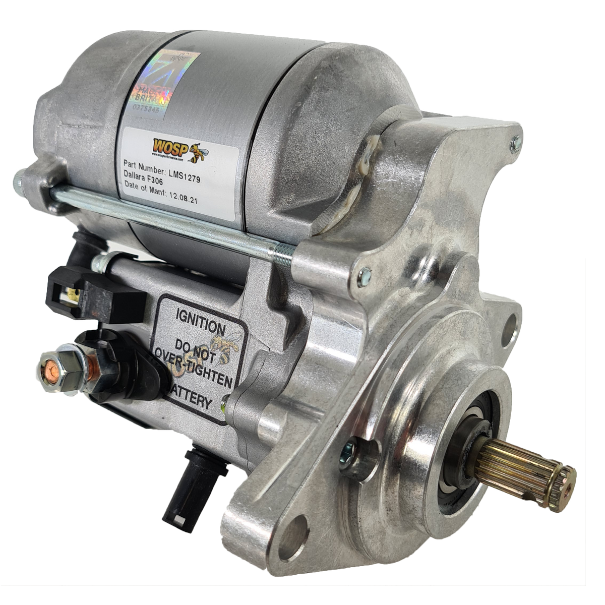 Wosp Dallara F306 (with Piedrafita 3SGE engine) OE starter motor (LMS1 ...