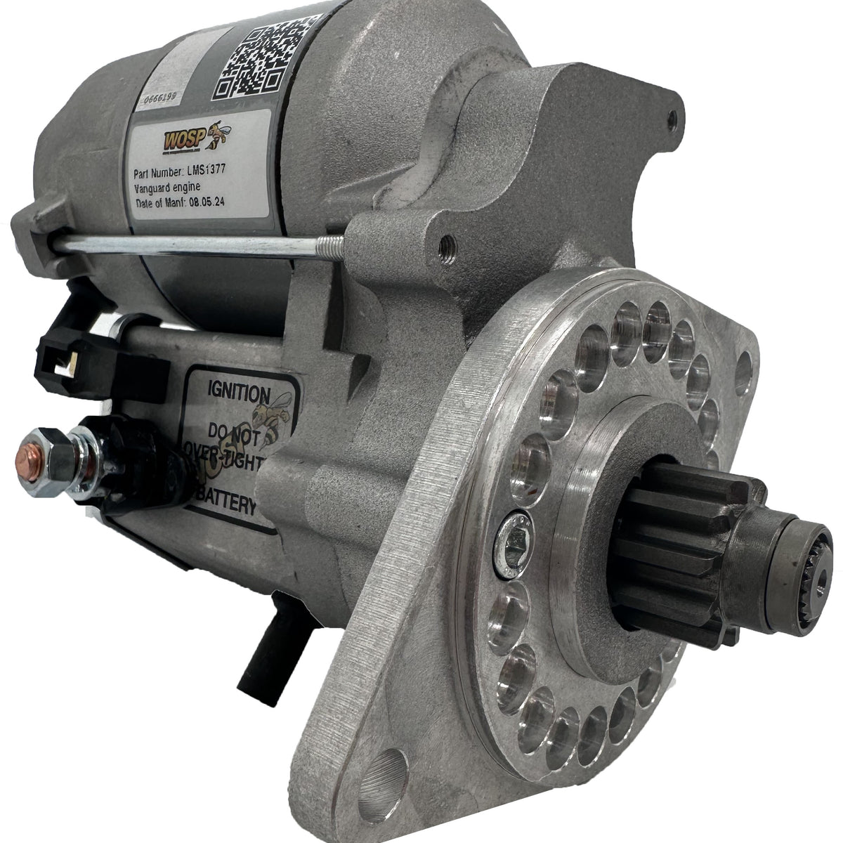 Wosp Vanguard engine (10 tooth 29mm pinion) high torque starter motor ...