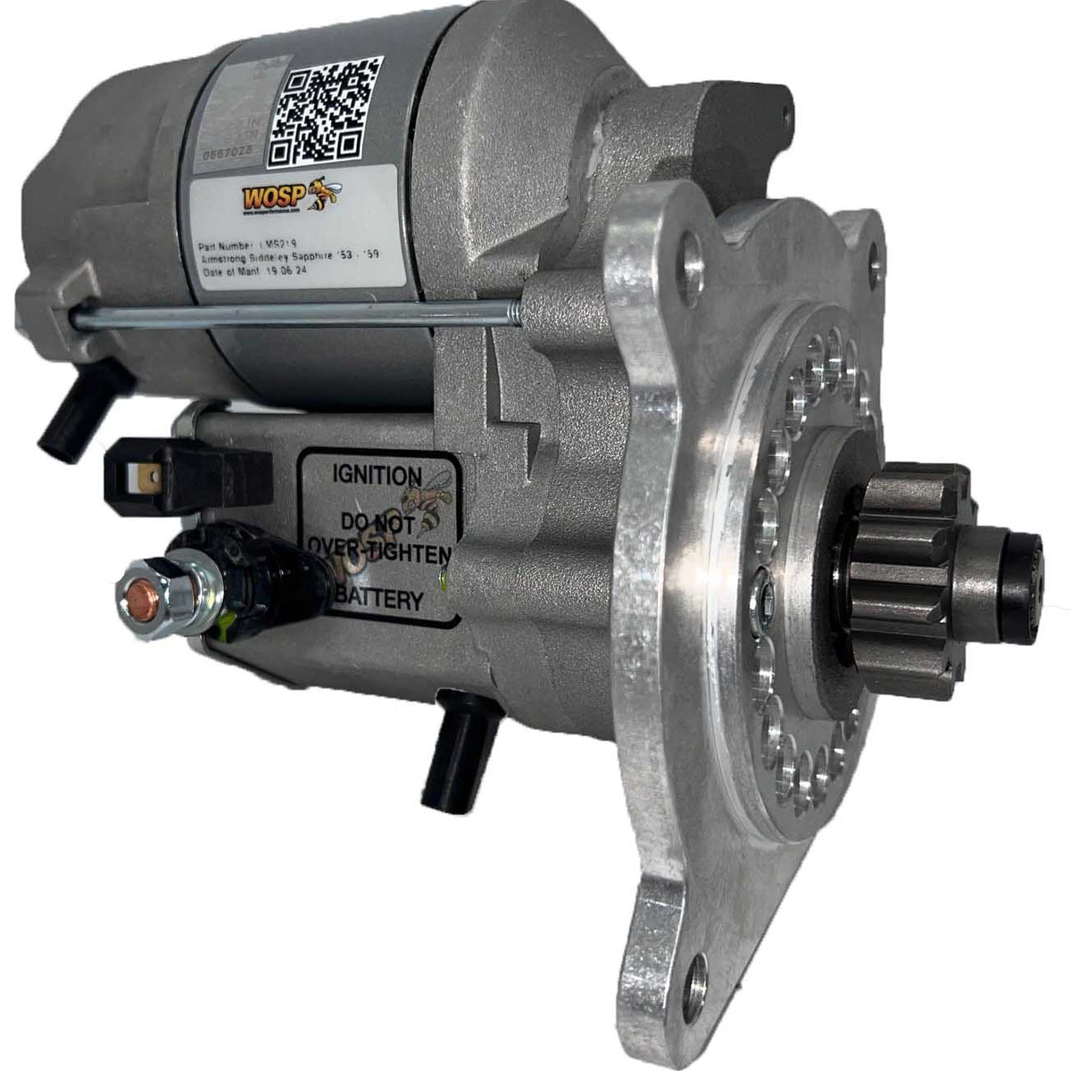 Wosp Humber / Lea Francis / Morris 'various' high torque starter motor ...