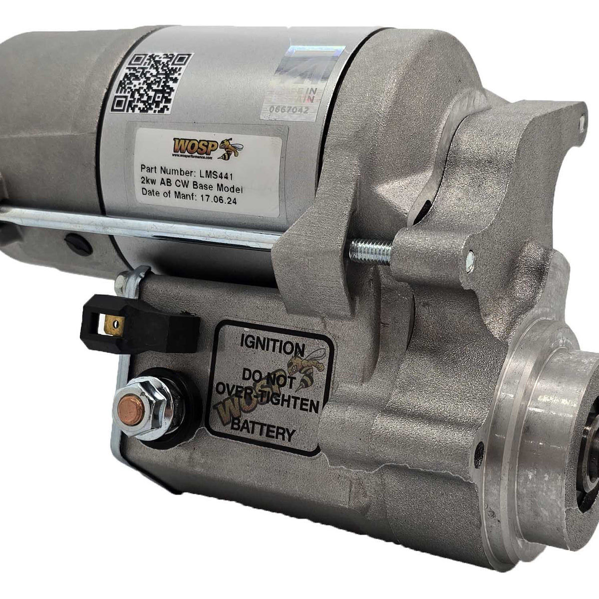 Wosp 2.0kW clockwise base model 12V high torque starter motor (LMS441 ...
