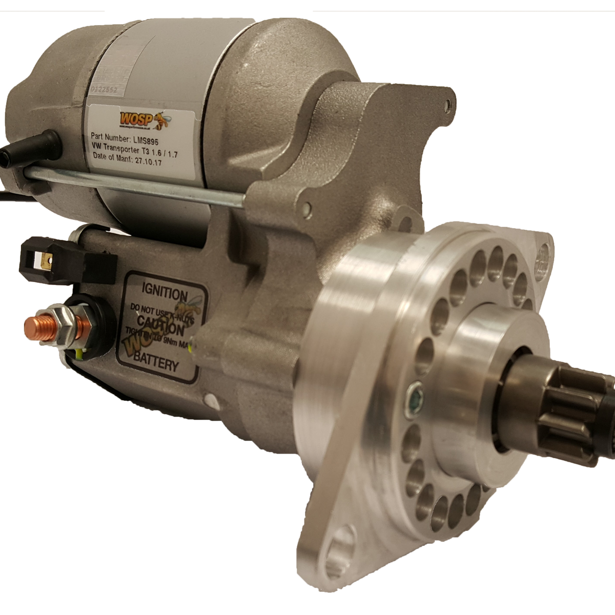 Wosp Volkswagen Type 2 Transporter T3 diesel high torque starter motor ...