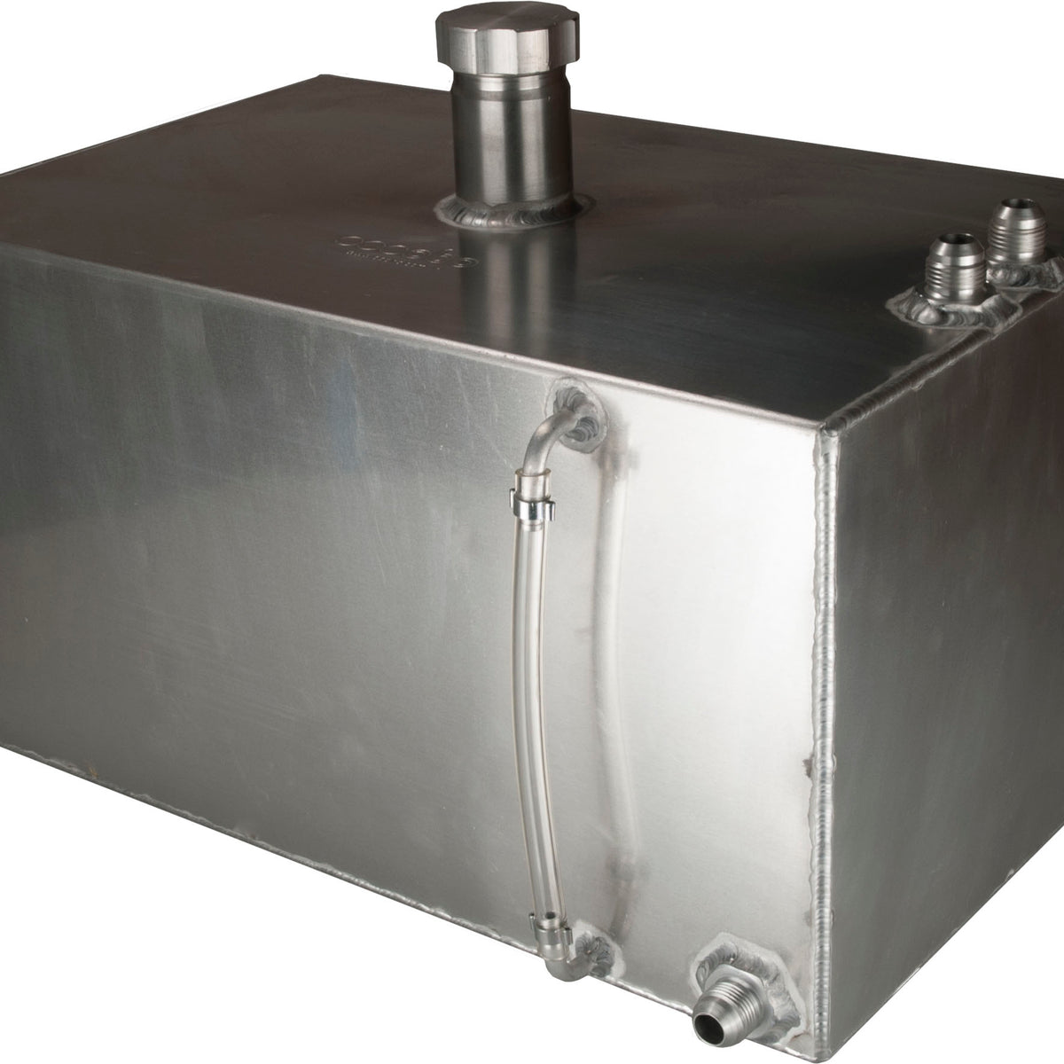 OBP 8 Gallon Square Aluminium Foam Filled Fuel Tank with JIC Fittings ...
