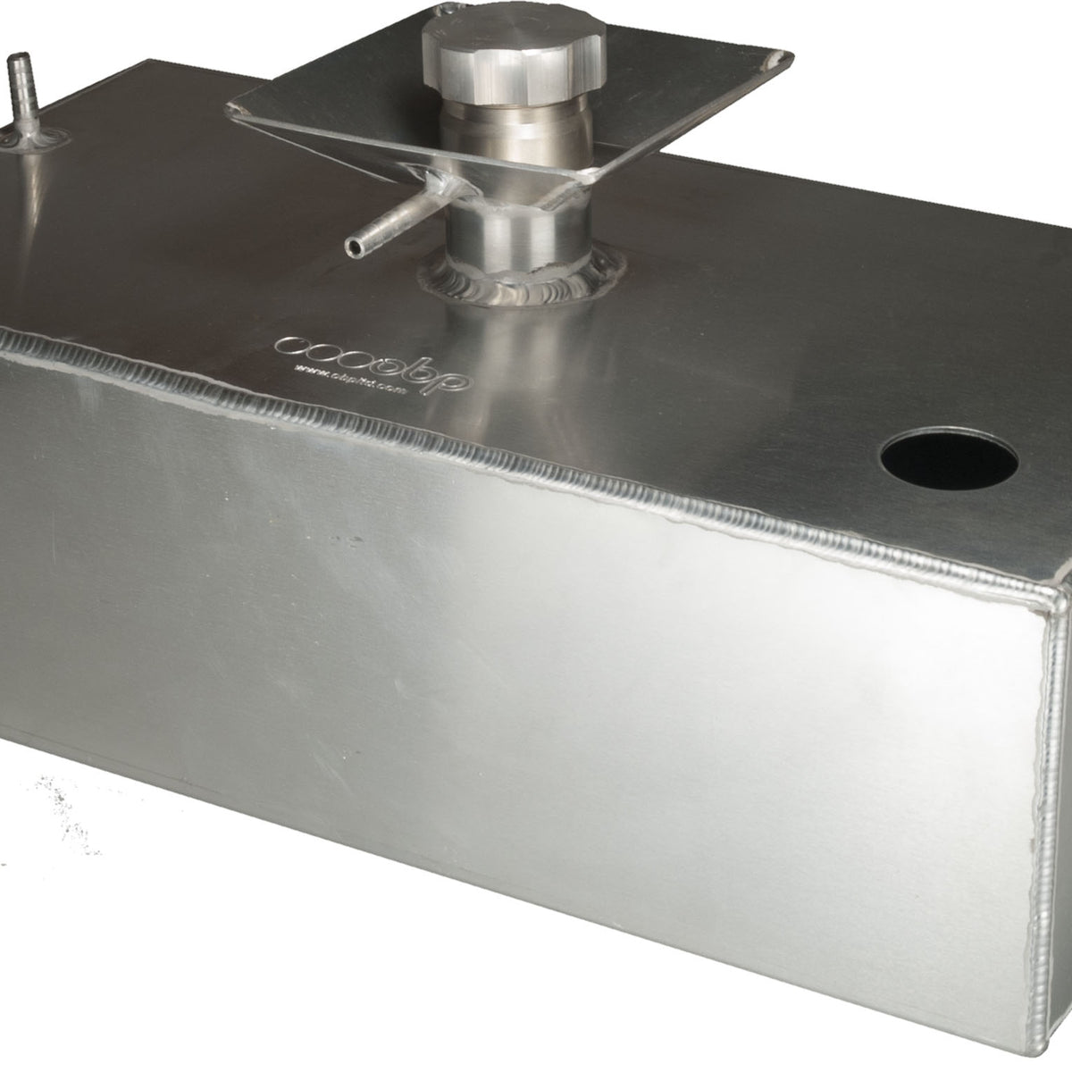 OBP 4 Gallon Square Aluminium Baffled Fuel Tank with 50mm Splash Bowl ...