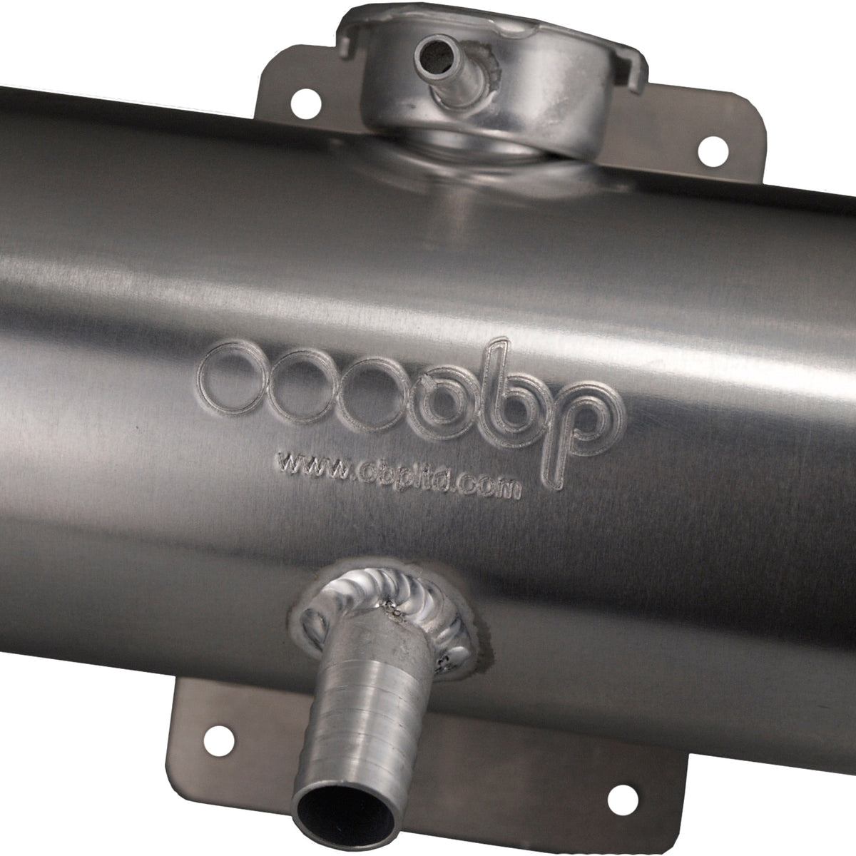 OBP Horizontal Aluminium Round Header Tank – Walton Motorsport